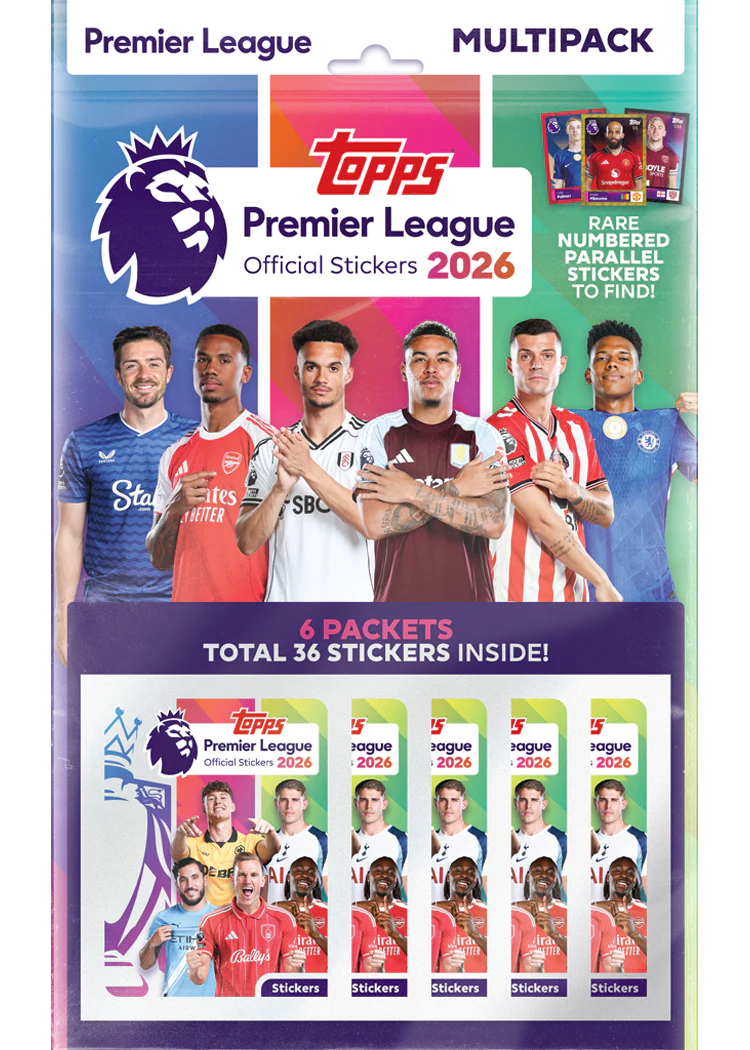 Topps Premier League Stickers 2026 - Multipack