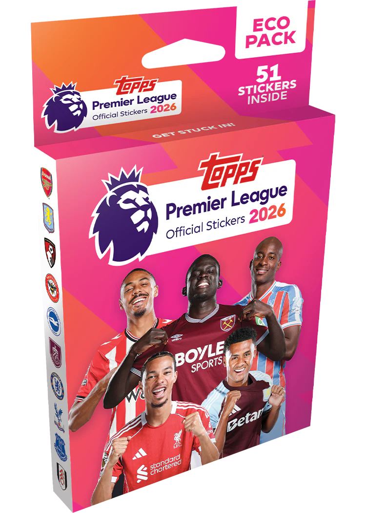 Topps Premier League Stickers 2026 - Eco Pack