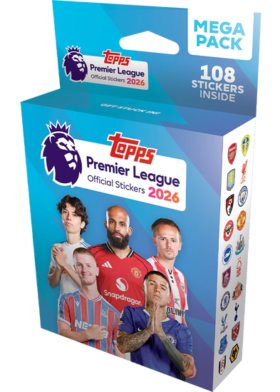 Topps Premier League Stickers 2026 - Mega Pack