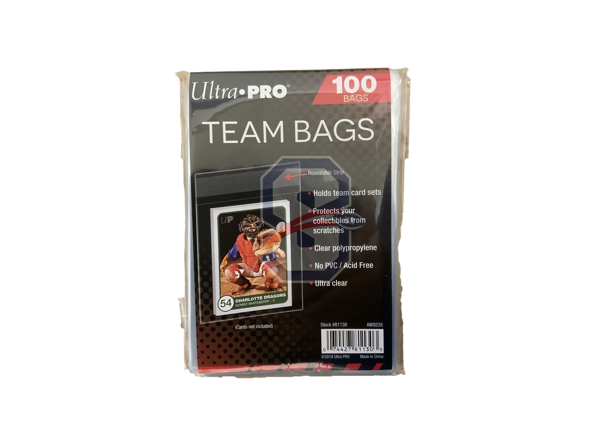 Ultra Pro Team Bags (100 Count Pack)